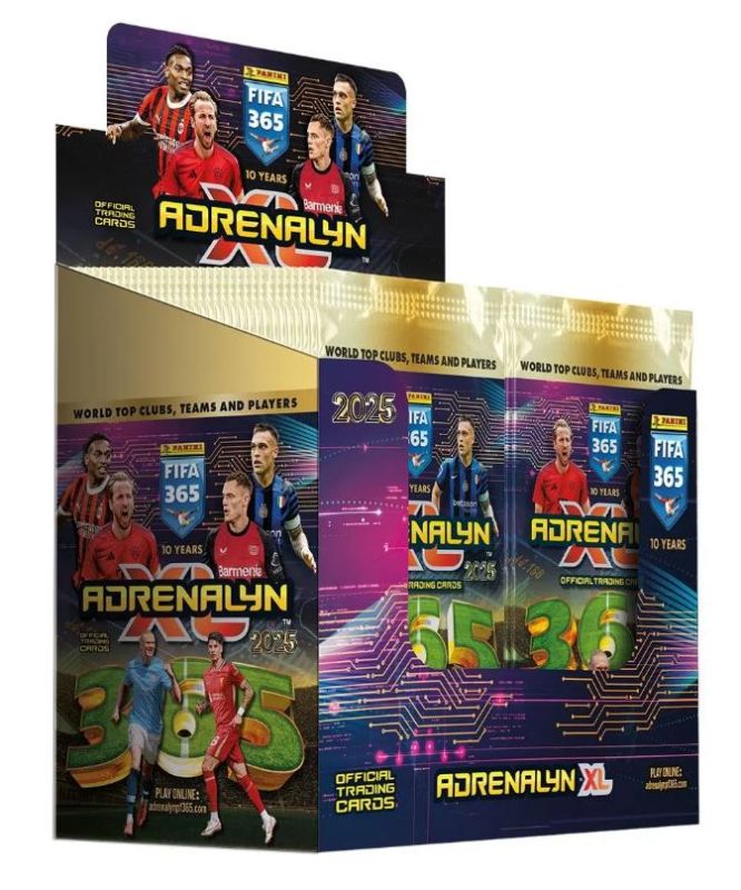 Panini | FIFA 365 Adrenalyn XL 2025 Kollektion | Box mit 50 Packs
